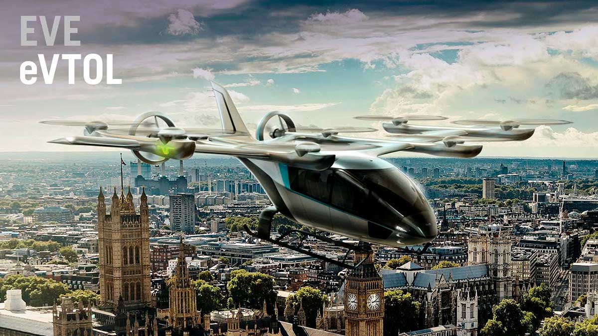 Eve Air Mobility avança em testes para aeronave elétrica - TrendsCE